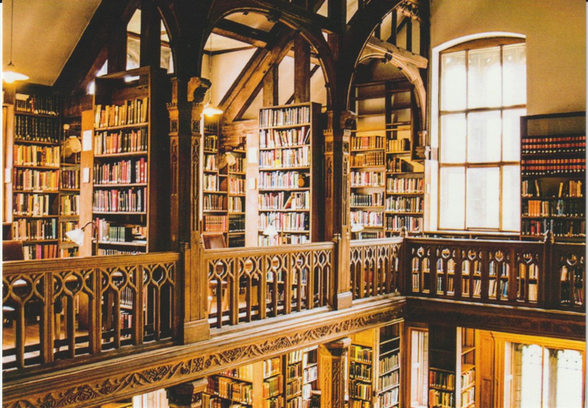 Gladstone’s Library, North Wales – velvethummingbee